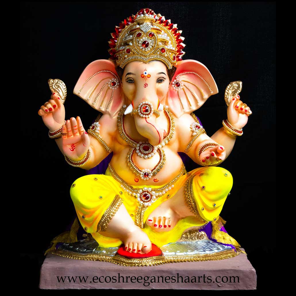 Nakshi Gol Ring - Eco Shree Ganesha Arts Eco-friendly Paper Ganesha ...