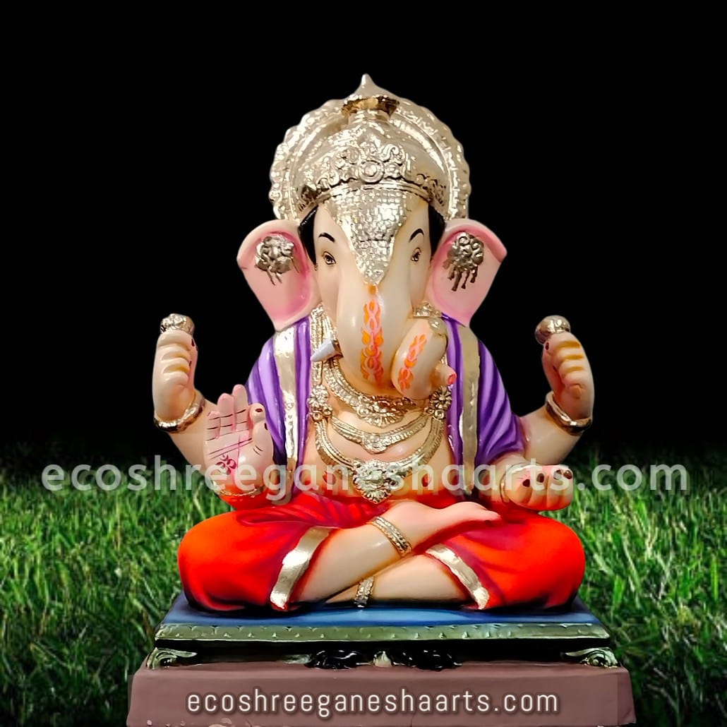 Dagdu Seth - Eco Shree Ganesha Arts Eco-friendly Paper Ganesha idols ...